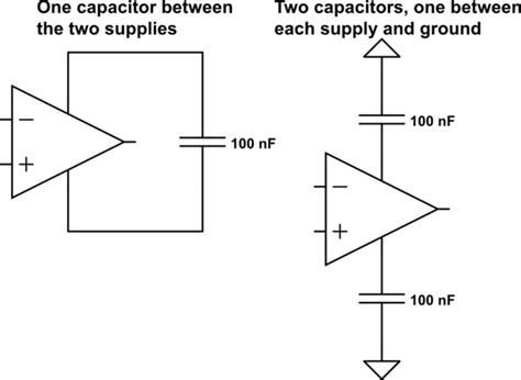 Op Amp Do Op Amps Need One Bypass Capacitor Or Two Electrical