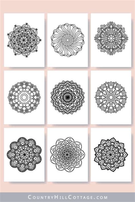 Free Printable Mandala Coloring Pages For Adults
