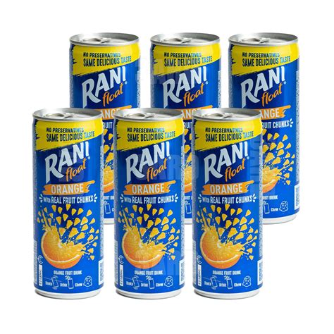 Rani Float Orange 240ml Pack Of 6 3ard