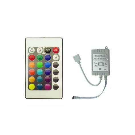 Controller Banda Led Rgb 6a Cu Telecomanda Ir Cu 24 Taste