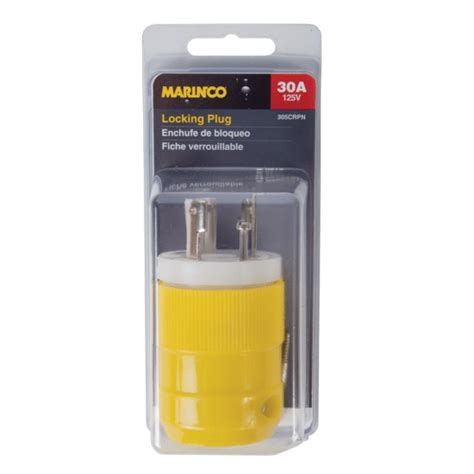 Rv Shore Power Inlet Marinco 30 Amp Shore Power Receptacle Locking Marine Electrical Connector