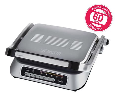 Sencor Elektrinis Grilis Su 7 Programų Nustatymu Neautomatinė Programa