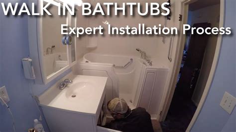 Walk In Bathtubs Walk In Bathtubs Installation Demonstration Youtube