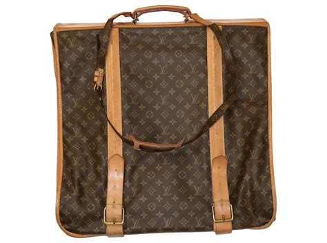 Louis Vuitton Garment Case Brown Cloth Ref638316 Joli Closet