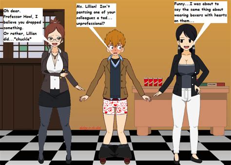 Pantsing The Prof By Averagedash On Deviantart