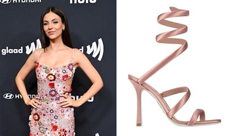 Victoria Justice Does Cowgirl Chic In Leopard Print Look And Black