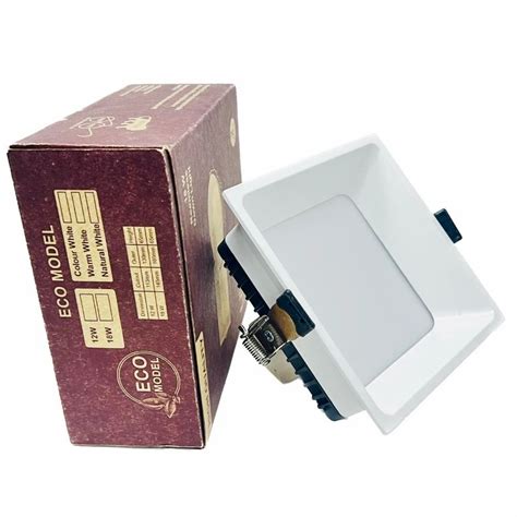 Rayna Aluminum 15watt Led Down Light Square Shape At Rs 360piece In Talod