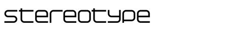 Stereotype Font Webfont And Desktop Myfonts