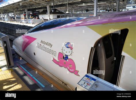 Hello Kitty Shinkansen Train Hello Kitty Ojti