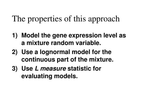 Ppt Bayesian Models For Gene Expression With Dna Microarray Data Powerpoint Presentation Id