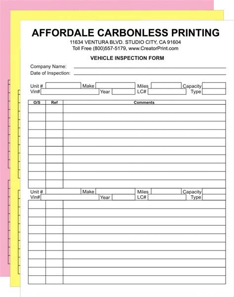 Carbonless Forms Creator Print