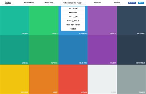 Flat UI Color Palette For Inkscape Gimp Example Atelier Yuwa Ciao Jp