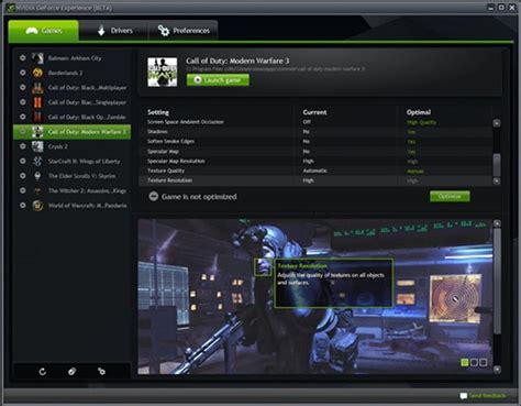 Nvidias Pc Game Optimizer Geforce Experience Released As Closed Beta Hardwarezone Singapore