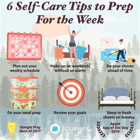 6 Self Care Tips To Prep For The Week Self Care Activities Self Care
