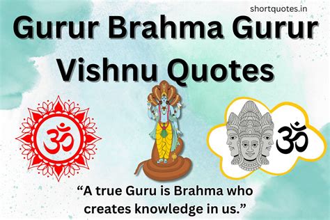 90 Powerful Quotes Gurur Brahma Gurur Vishnu Quotes Divine Role Of