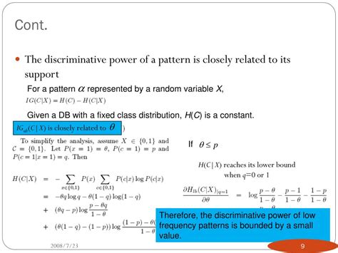 Ppt Discriminative Frequent Pattern Analysis For Effective