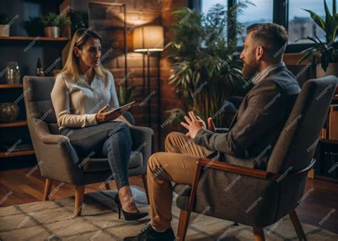 Mental Health Consultation Therapy Session And Supportive Interaction