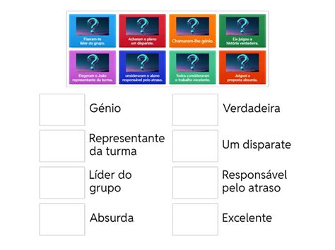 Predicativo Do Complemento Direto Une Las Parejas