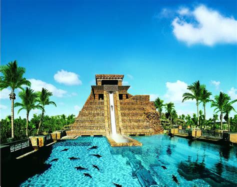 Aquaventure Wasserpark Im Atlantis Paradise Island Nassau Lohnt Es