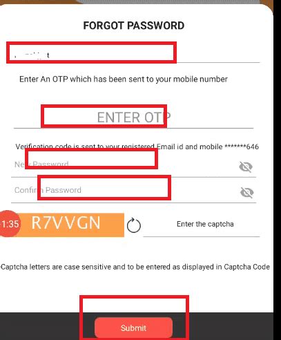 How To Reset IRCTC Password In IRCTC Mobile App