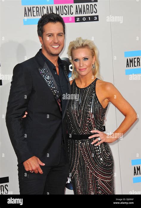 Los Angeles California Usa 24th Nov 2013 Luke Bryan Caroline