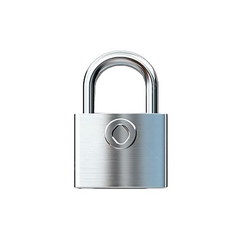 Hyper Realistic Lock Unlock Icon White Background 3d Lock Unlock Icon