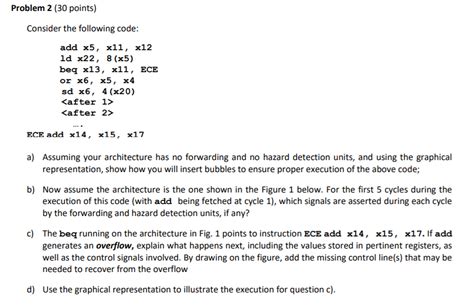 Problem 2 30 Points Consider The Following Code