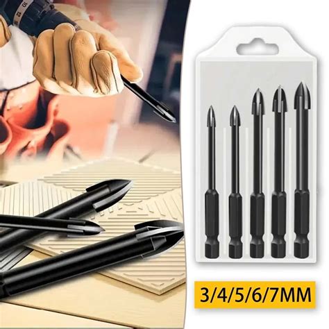 Jual 5 Pcs Mata Bor Beton Set Mata Bor Besi Kacagranit Keramik Mata