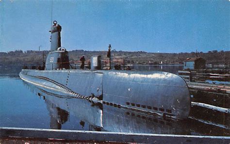 Guppy Submarine At The Submarine Base New London Connecticut Usa