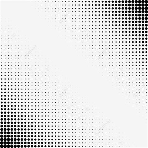 Corner Halftone Dots Pattern Design