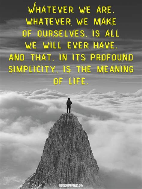 100 Make Your Life Meaningful Quotes Inside Of Happiness