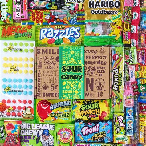 Types Of Sour Candy