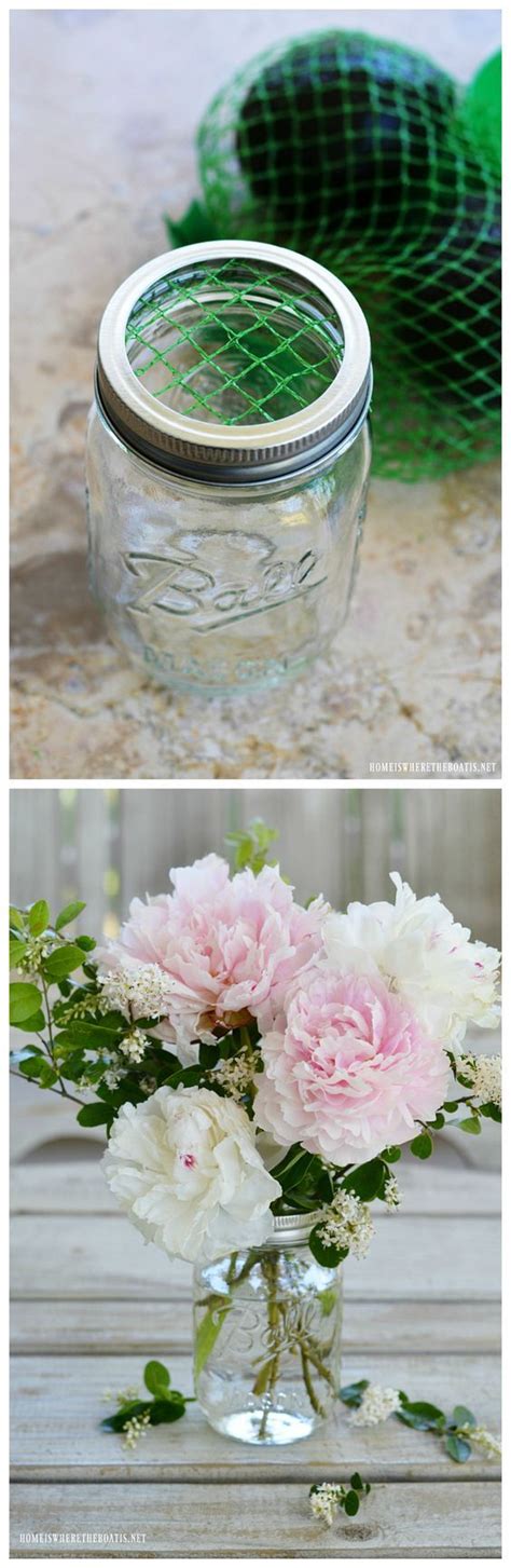 Garden Bouquet Diy And Recycling Flower Arranging Hack Flower