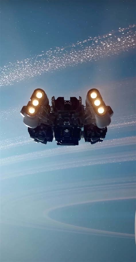 Download Starship Approaching Orbit Wallpaper