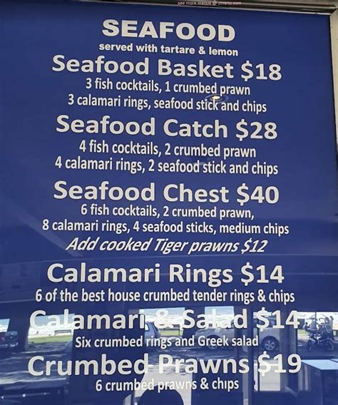 Online Menu Of Shells Austinmer Restaurant Austinmer New South Wales