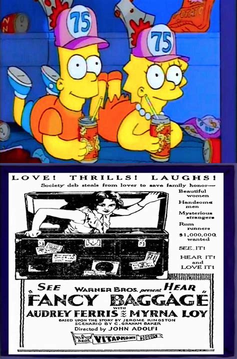 Bart And Lisa Watch Fancy Baggage By Perro2017 On Deviantart