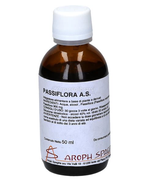 Passiflora As Di Aroph Spagiria Macrolibrarsiit