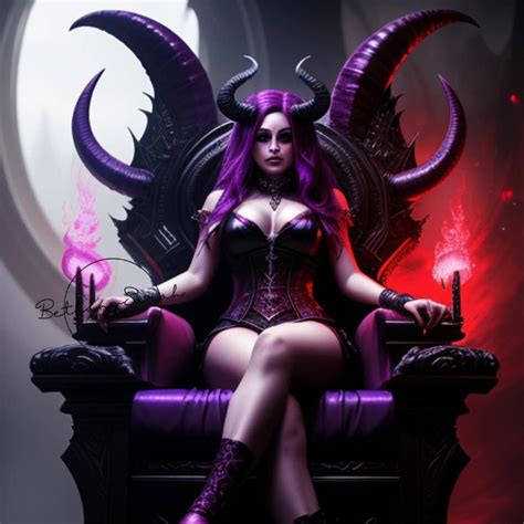 Demoness By Storrmbrewiing On Deviantart