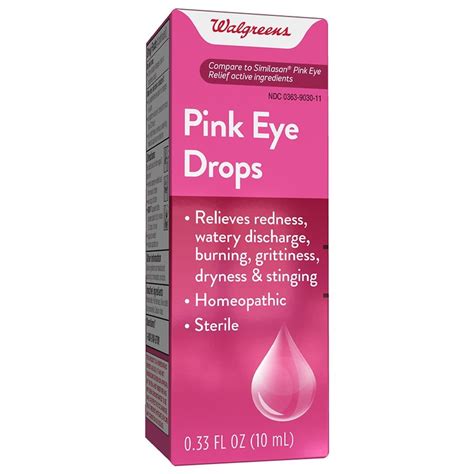 Walgreens Pink Eye Drops