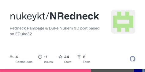 Github Nukeyktnredneck Redneck Rampage And Duke Nukem 3d Port Based