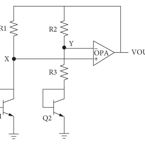The Structure Of A Typical Bandgap Voltage Reference Source Circuit Download Scientific Diagram