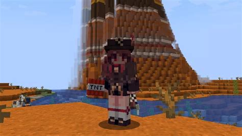 Figura Mod Genshin Impact Hu Tao Minecraft Texture Pack