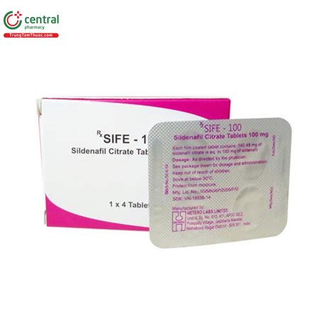 Thuốc Sife 100 điều Trị Rối Loạn Chức Năng Cương Dương
