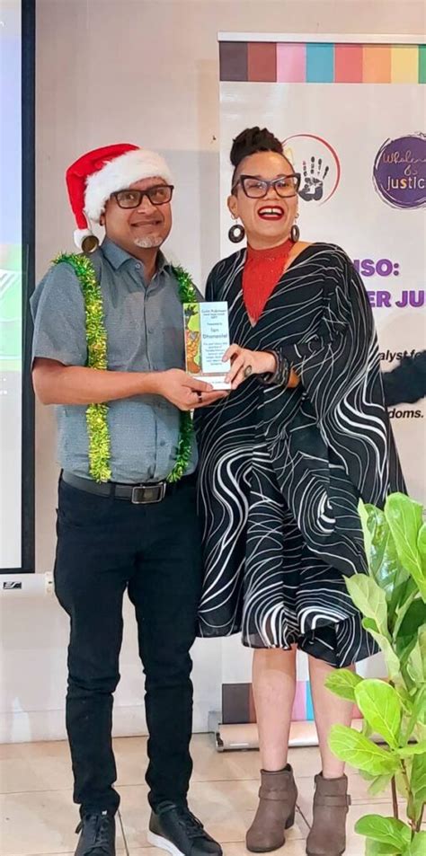 Deaf Activist Ian Dhanoola Wins Hard Head Award Trinidad And Tobago