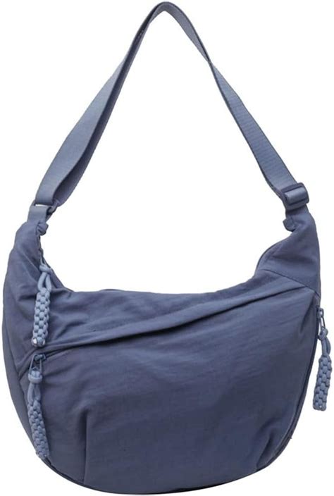 Cocomangos Nylon Dumpling Shoulder Bag For Women Men Lightweight Tote