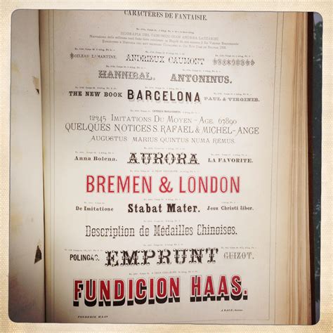 Types Specimens Collection Talk Typographyguru