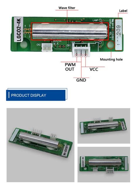 Infrared Carbon Dioxide Gas Module High Sensitivity Co2 Sensor