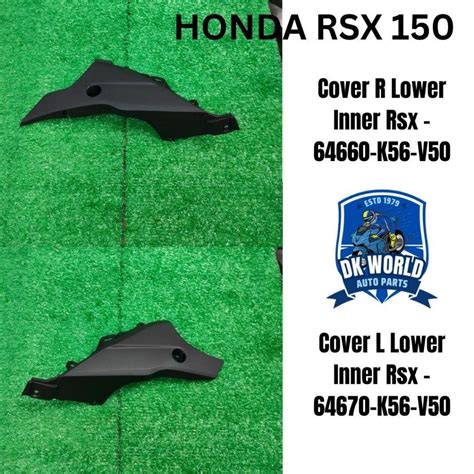 Honda Rsx Lower Cover Inner Set 2pcs 100 For Rsx Rs X Rsx150 64670