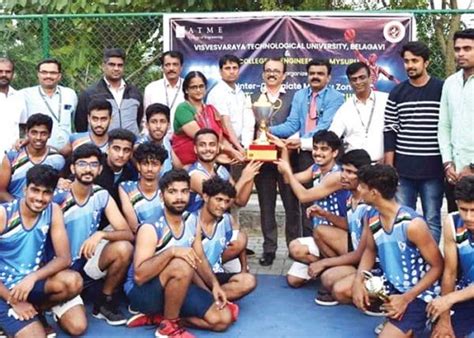 VTU Inter Collegiate Mysuru Zone Men Basketball Championship PESCE Mandya Emerges Champions