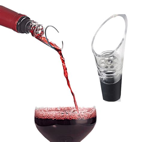 Trovety Wine Aerator Pourer Spout 2 In 1 Diffuser Oxygenator And